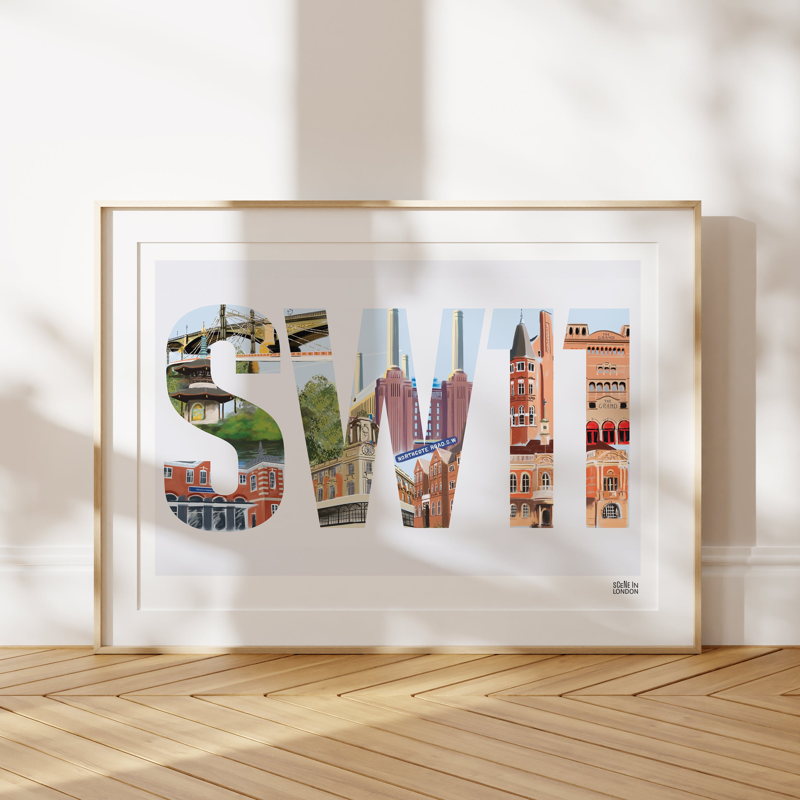 New London Art Prints – London art prints and gifts by Scene in London