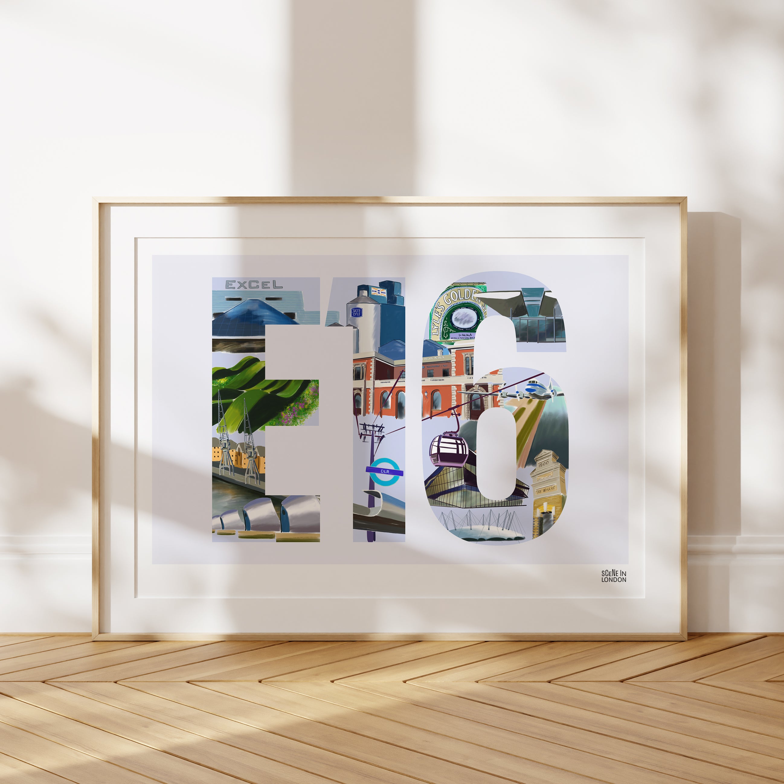 High quality London art prints – London art prints and gifts by Scene ...