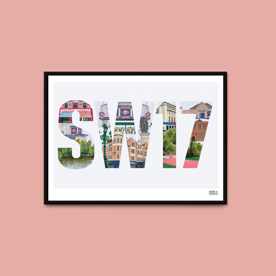 London Art Prints – Celebrate London with a Scene in London art print ...