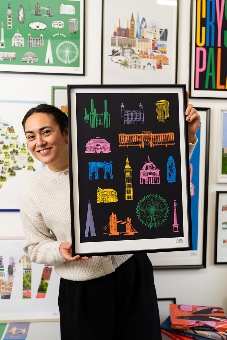 High quality London art prints – London art prints and gifts by Scene ...