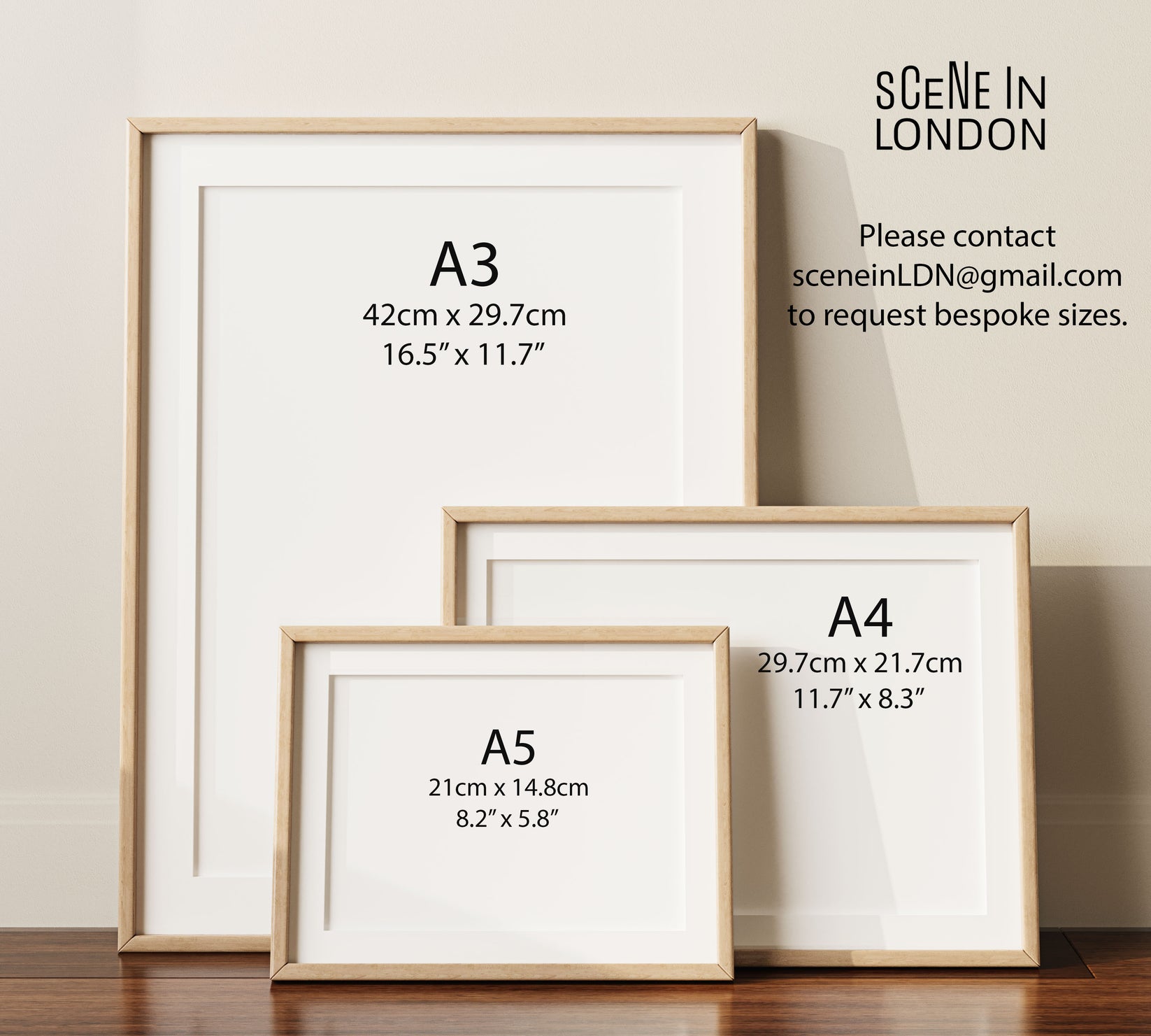 London Landmarks Print – London art prints and gifts by Scene in London