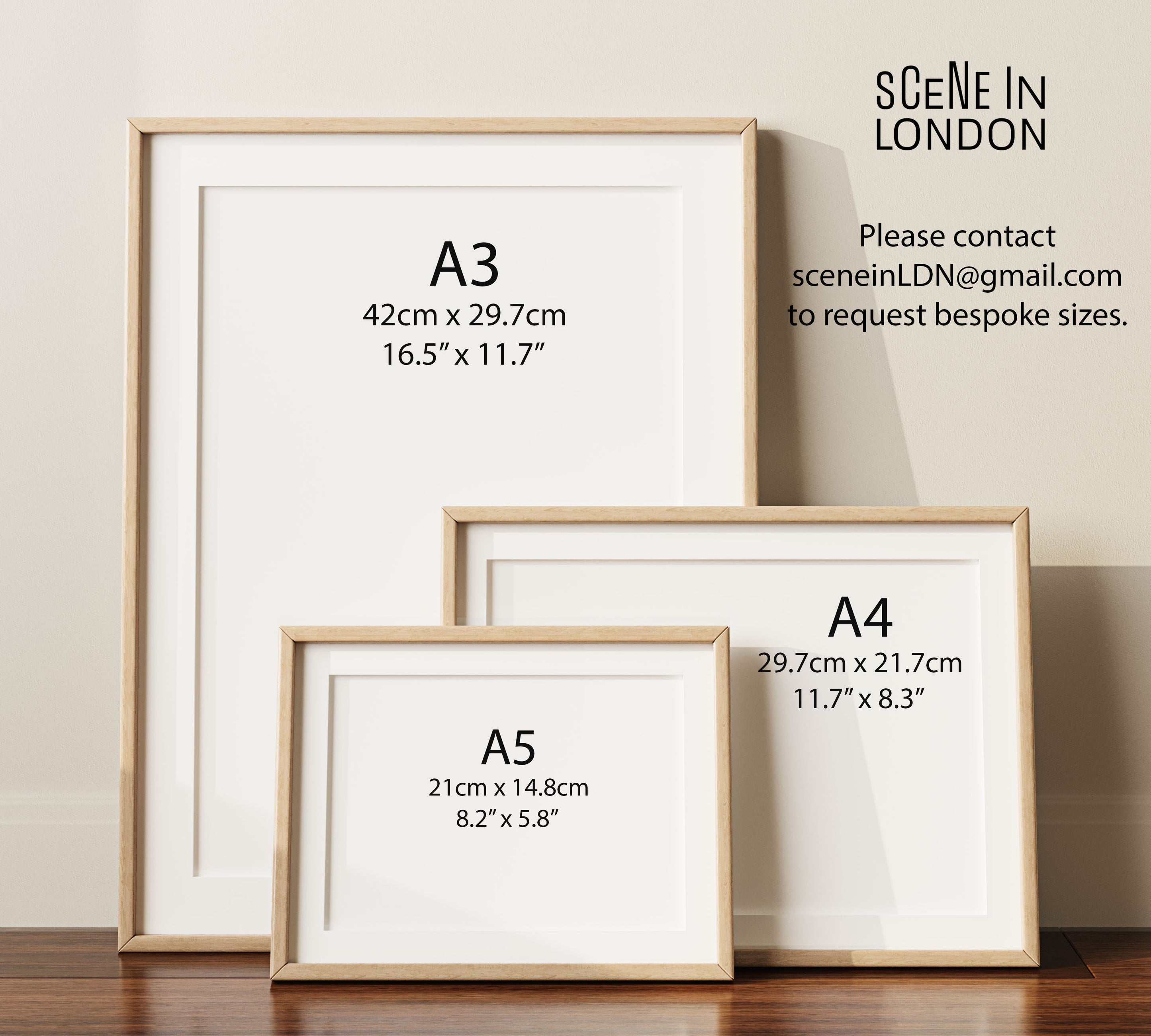 London Landmarks Print – London art prints and gifts by Scene in London