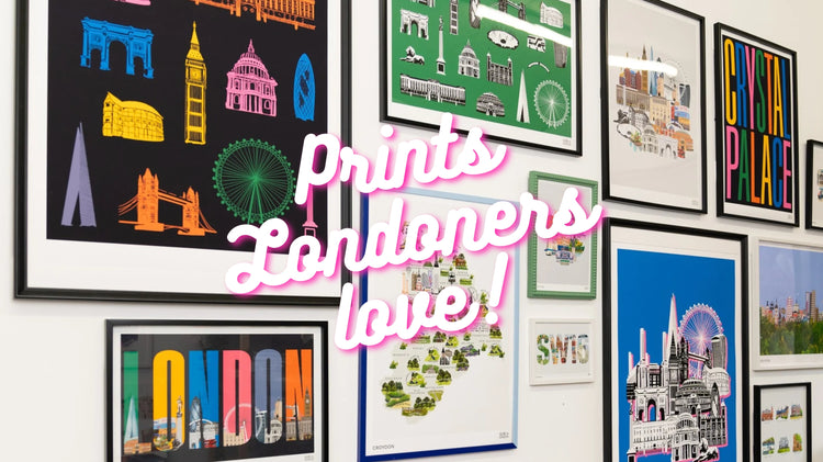 High quality London art prints – London art prints and gifts by Scene ...