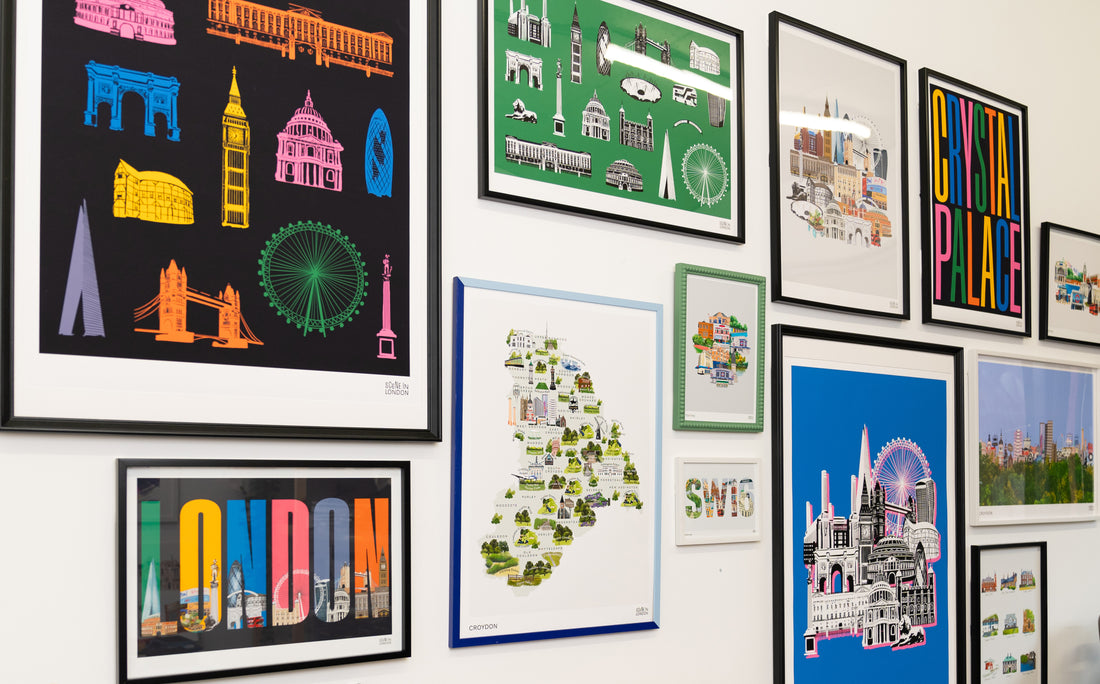 High quality London art prints – London art prints and gifts by Scene ...