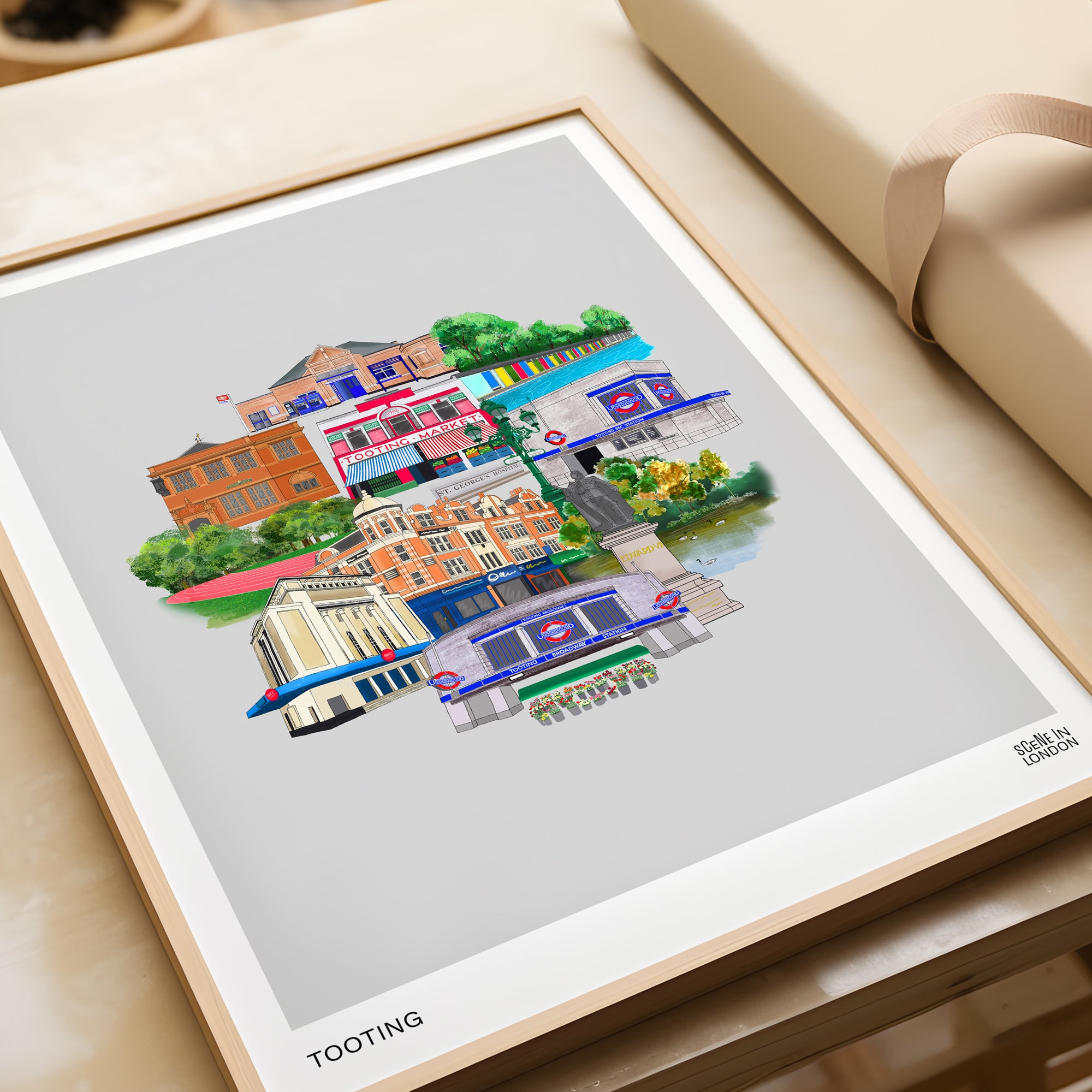 High quality London art prints – London art prints and gifts by Scene ...